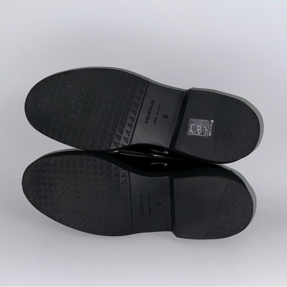 Aquatalia | Shoes | 495 Aquatalia Womens Black Platform Penny Loafer ...